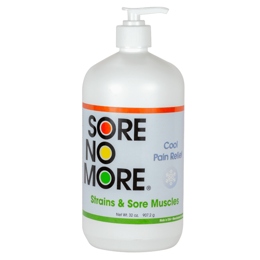 Original Sore No More® Cool Pain Relief – 32 oz Pump - Sore No More®